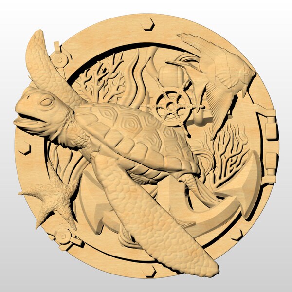 Turtle Cnc Files Stl - Etsy