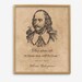 William Shakespeare Quote Wall Art, Printable Quotes From Literature ...