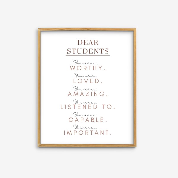 Student Wall Decor - Etsy