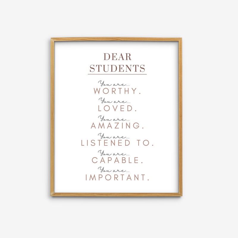 Student Wall Decor - Etsy