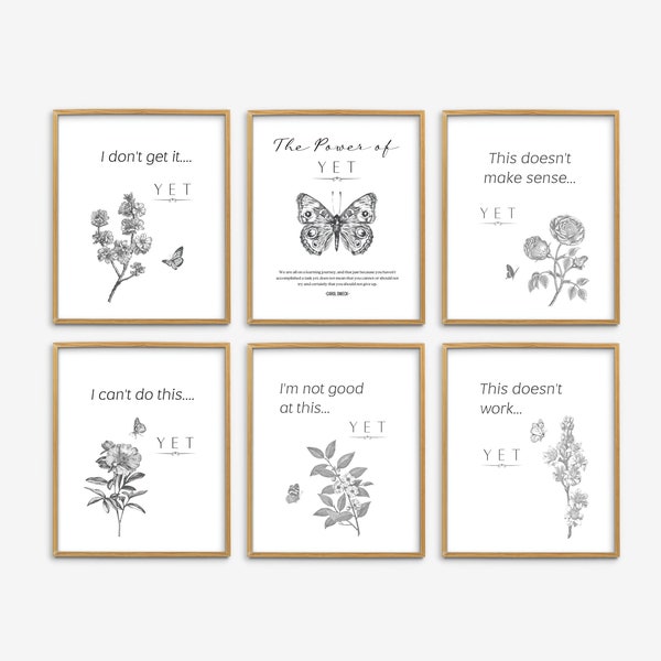 Growth Mindset Poster - Etsy