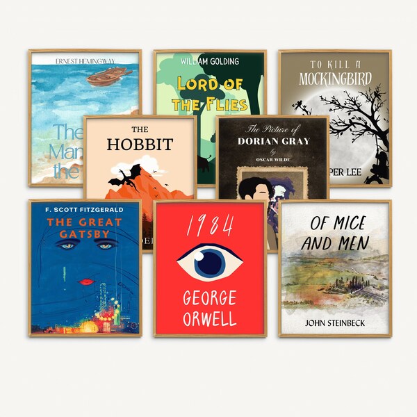 Literature Poster - Etsy