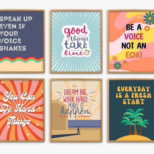 Growth Mindset Editable Classroom Printable Posters Groovy - Etsy