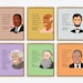 Historical Figures Wall Art, Famous Inspirational Quotes History ...