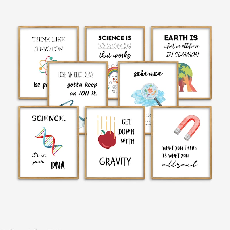 Science Poster - Etsy