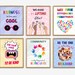 Fun Diversity Classroom Poster Set of 6, Groovy Classroom Decor ...