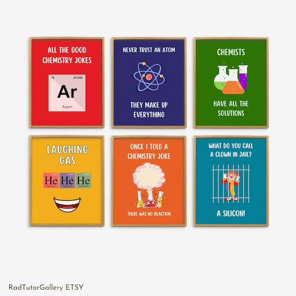 Chemistry Puns - Etsy