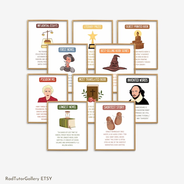 Library Posters High School - Etsy