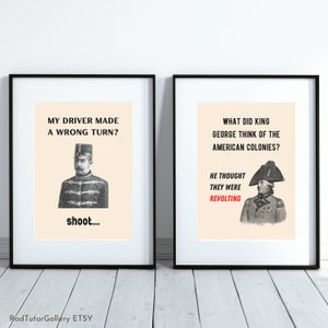 History Jokes Posters, Funny History Teacher Posters, History Classroom ...