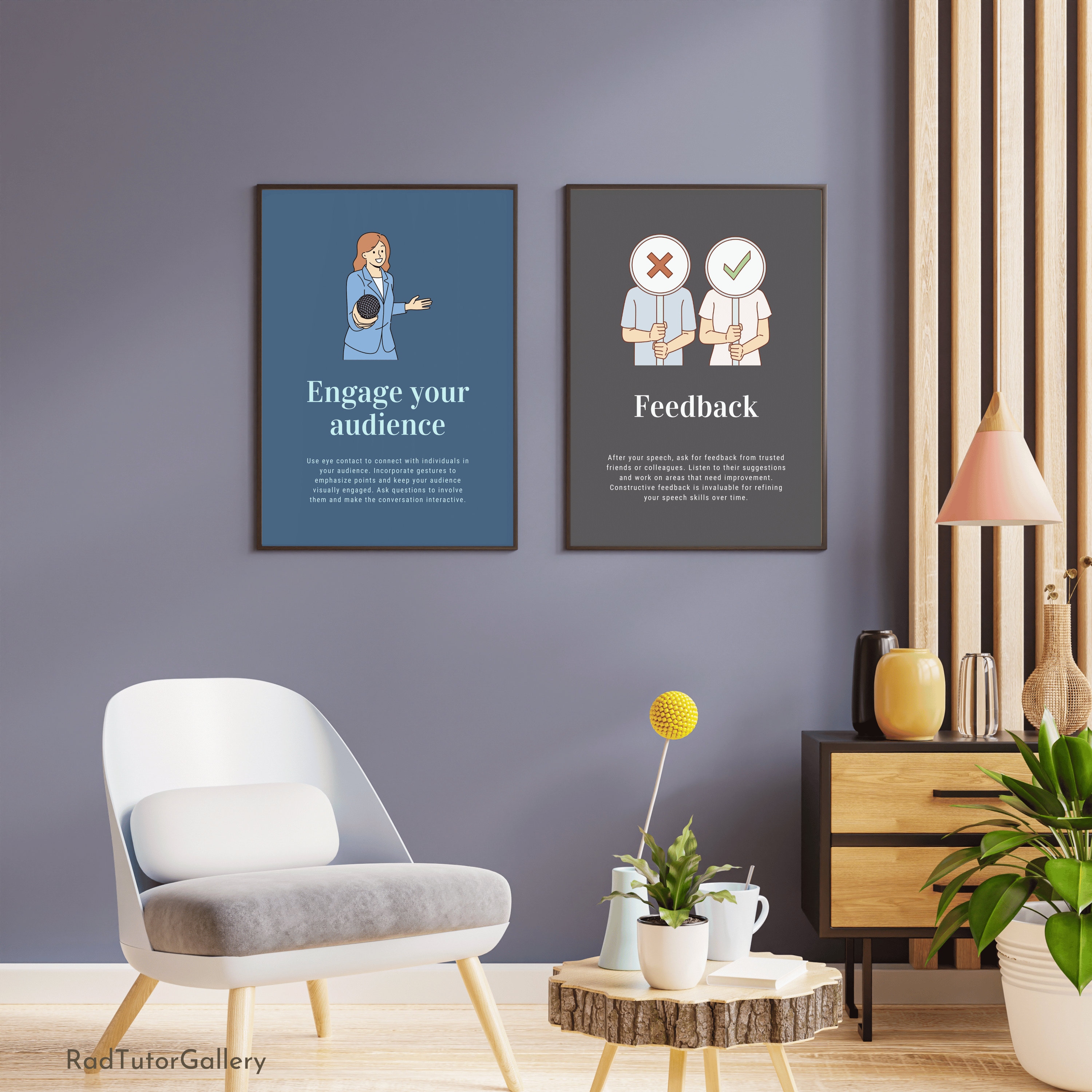 Speech Skills Posters, Public Speaking Posters, Speaking Improvement ...