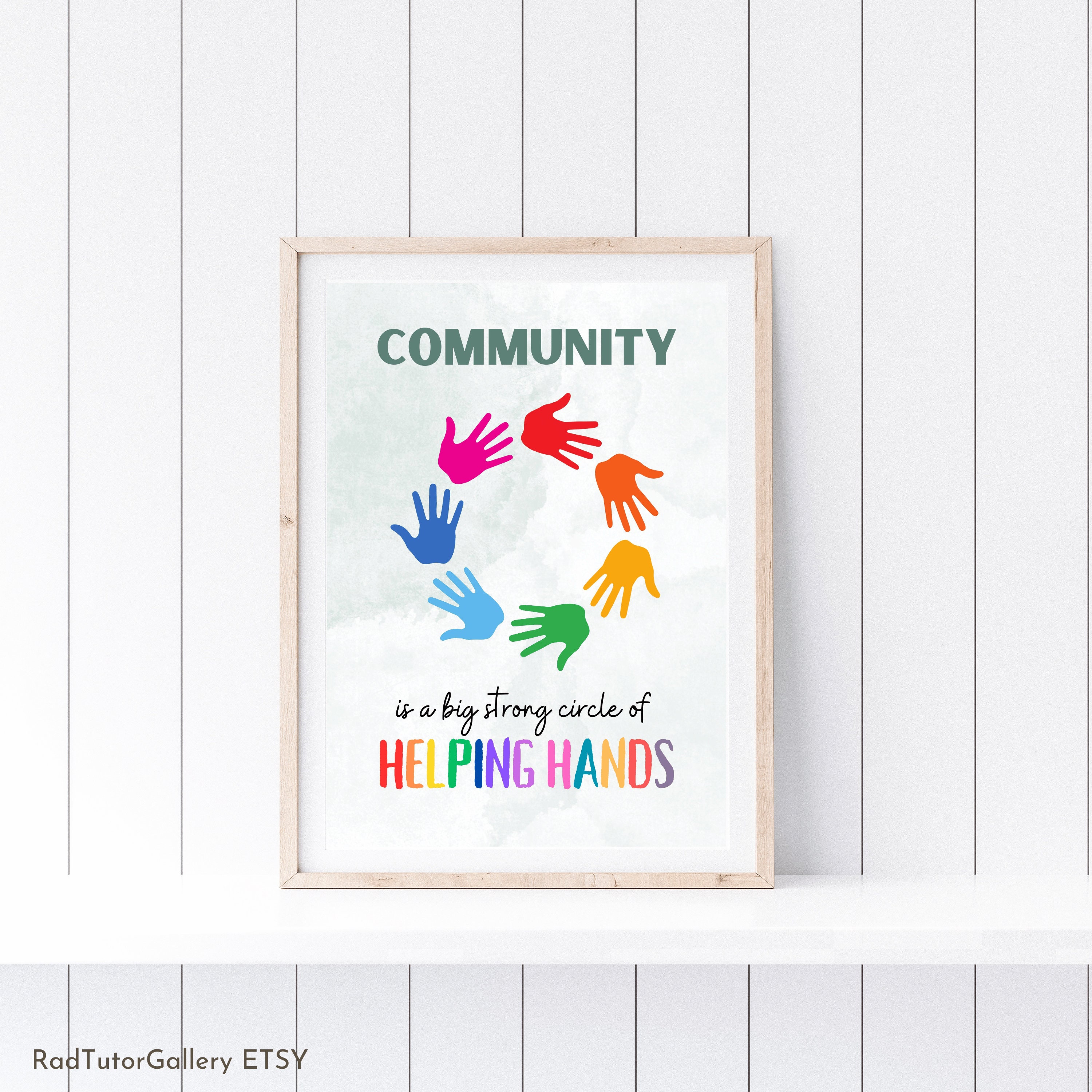 Fun Diversity Classroom Poster Set of 6, Groovy Classroom Decor ...