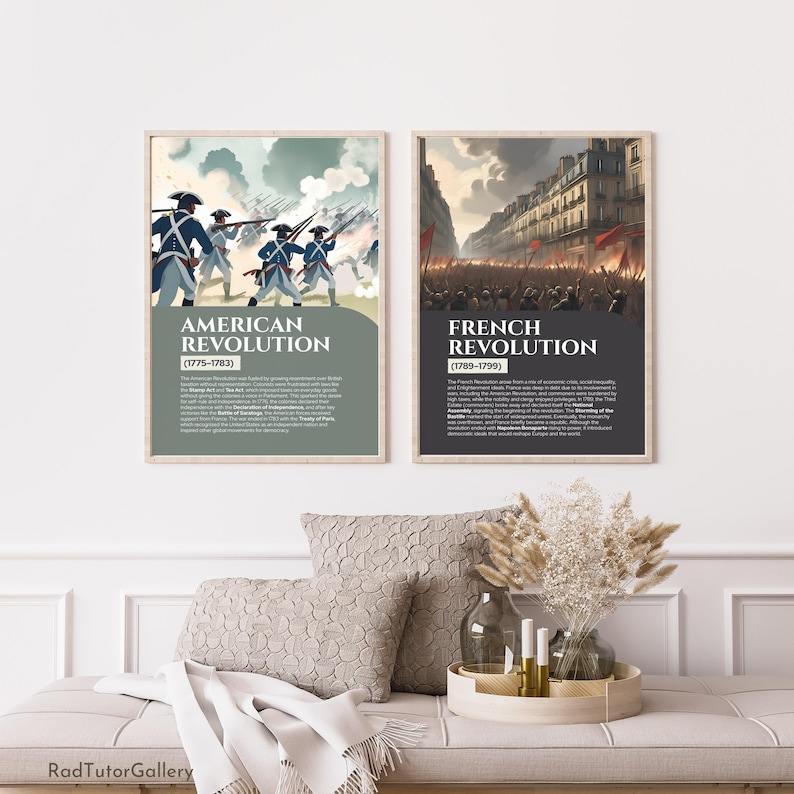 Famous Revolutions Posters, Historical Wars and Battles, History ...