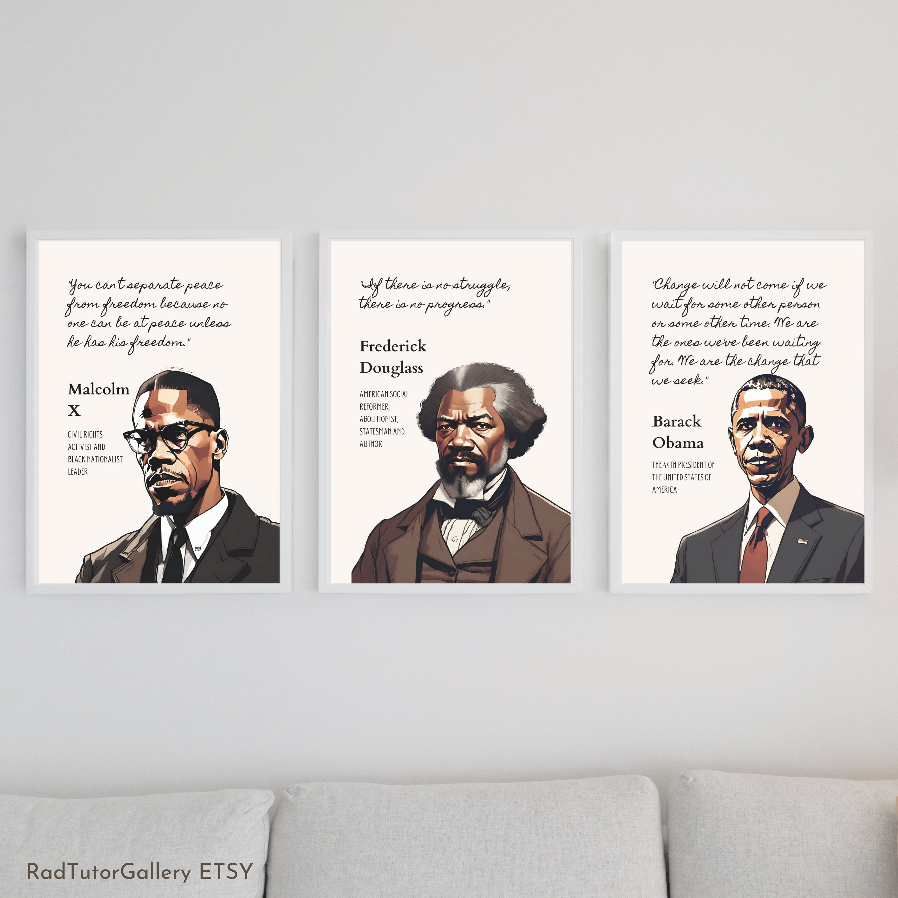 African American Heroes Posters, Black Historical Figures Prints ...