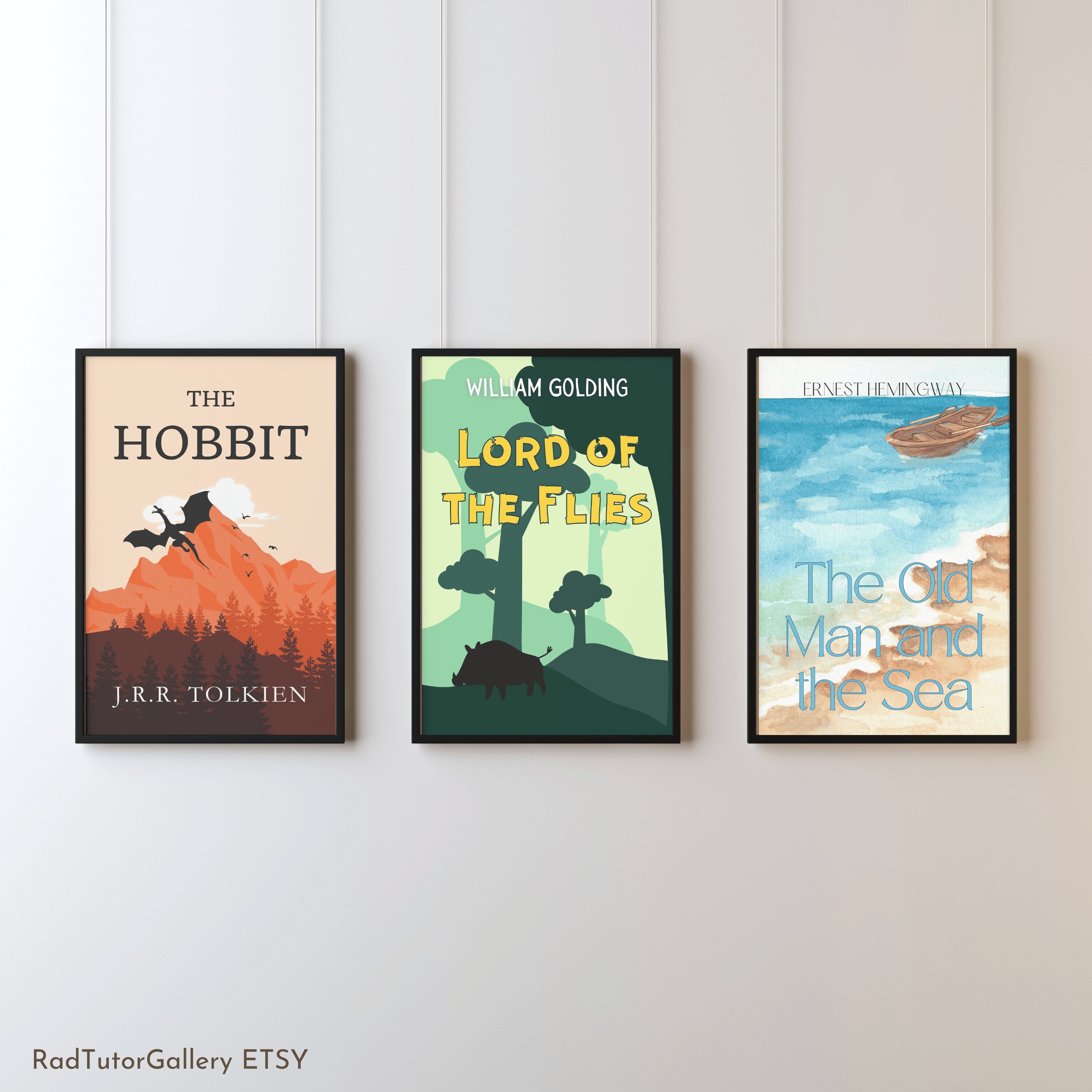 Popular Books Cover, Classic Literature Posters, Literary Prints ...