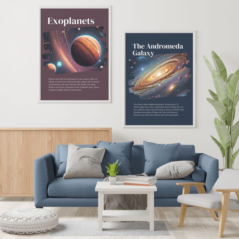Wonders of the Universe Posters, Space Poster, Printable Educational ...