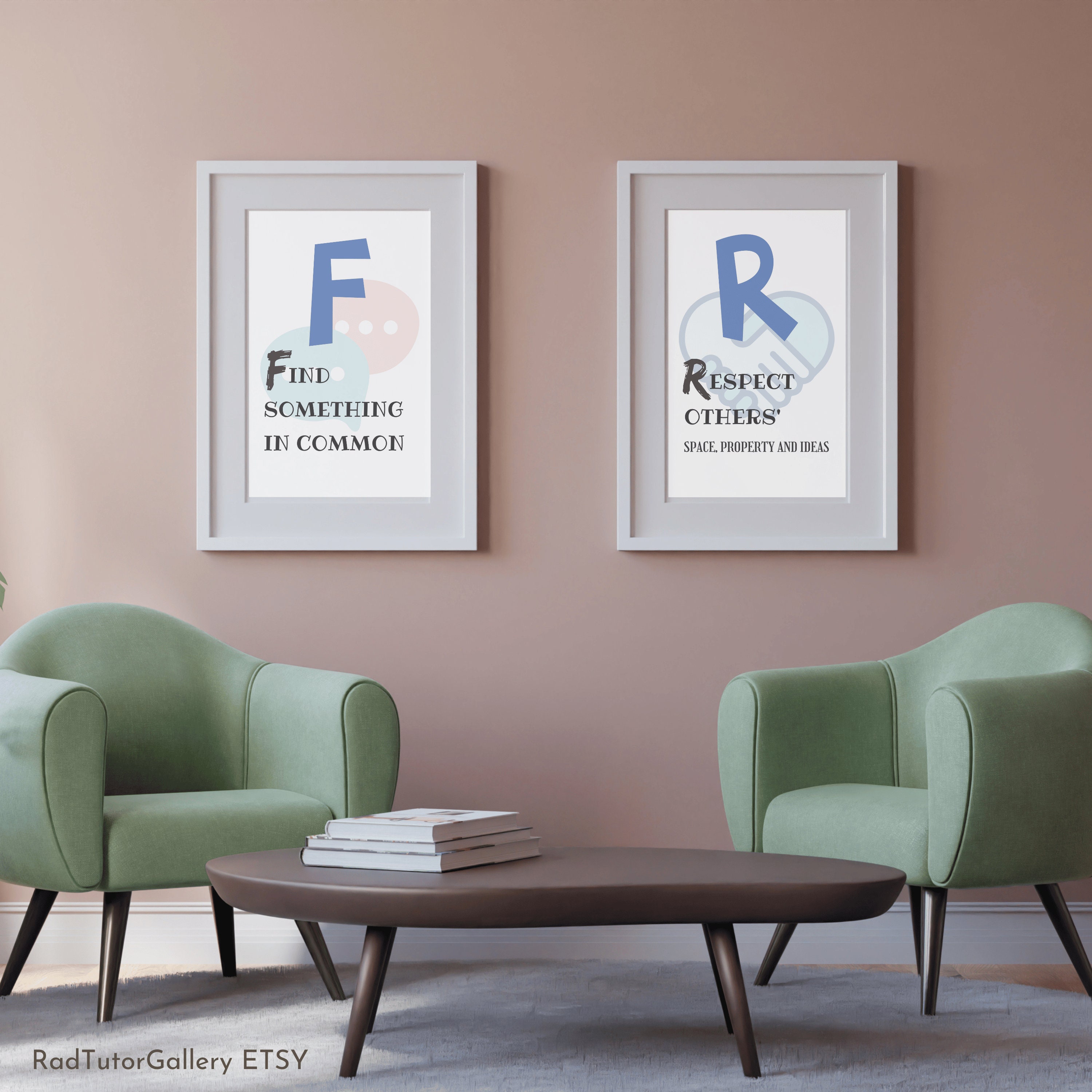 How to Be A Friend Classroom Poster, Modern Classroom Decor, Inclusion ...