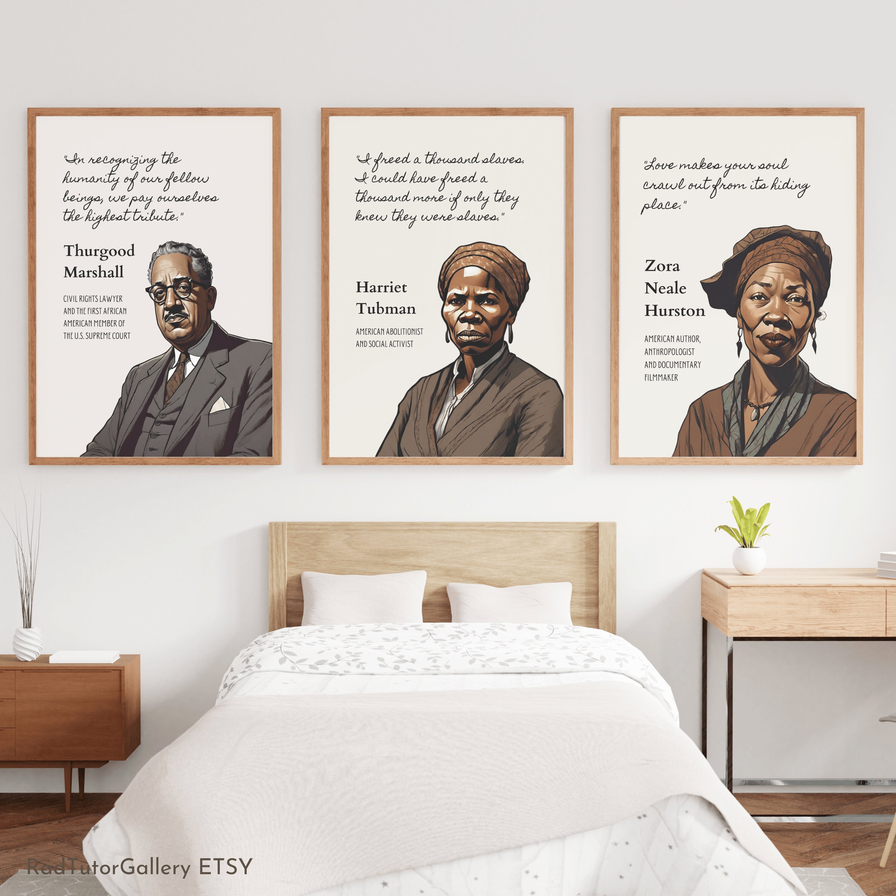 African American Heroes Posters, Black Historical Figures Prints ...