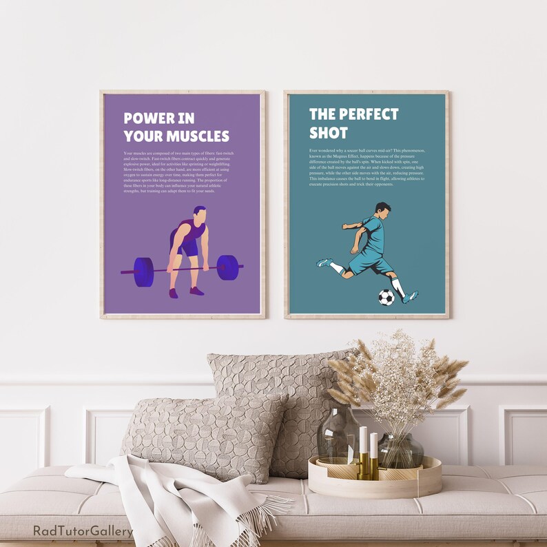 Famous Athletes Posters Set of 12, Inspirational Posters, Classroom ...