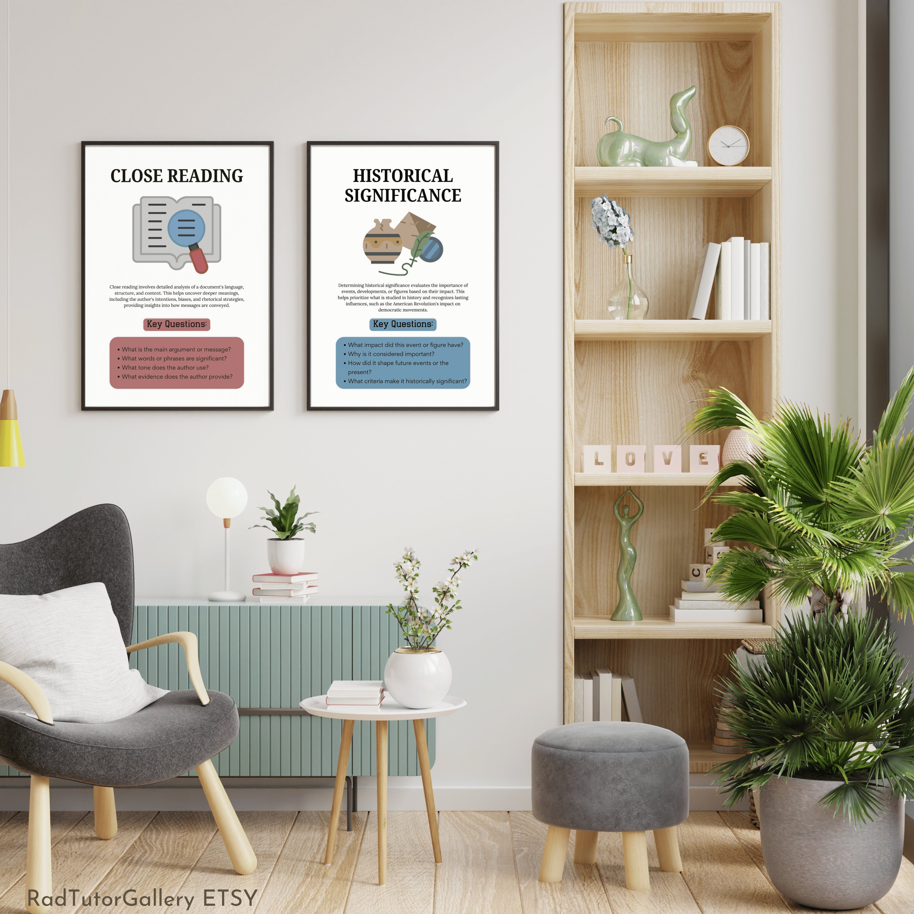 Historical Thinking Posters, Think Like a Historian Posters, History ...