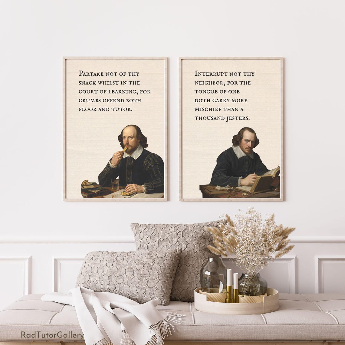 Funny Shakespeare Classroom Rules Poster, Cringey Class Rules Classroom ...