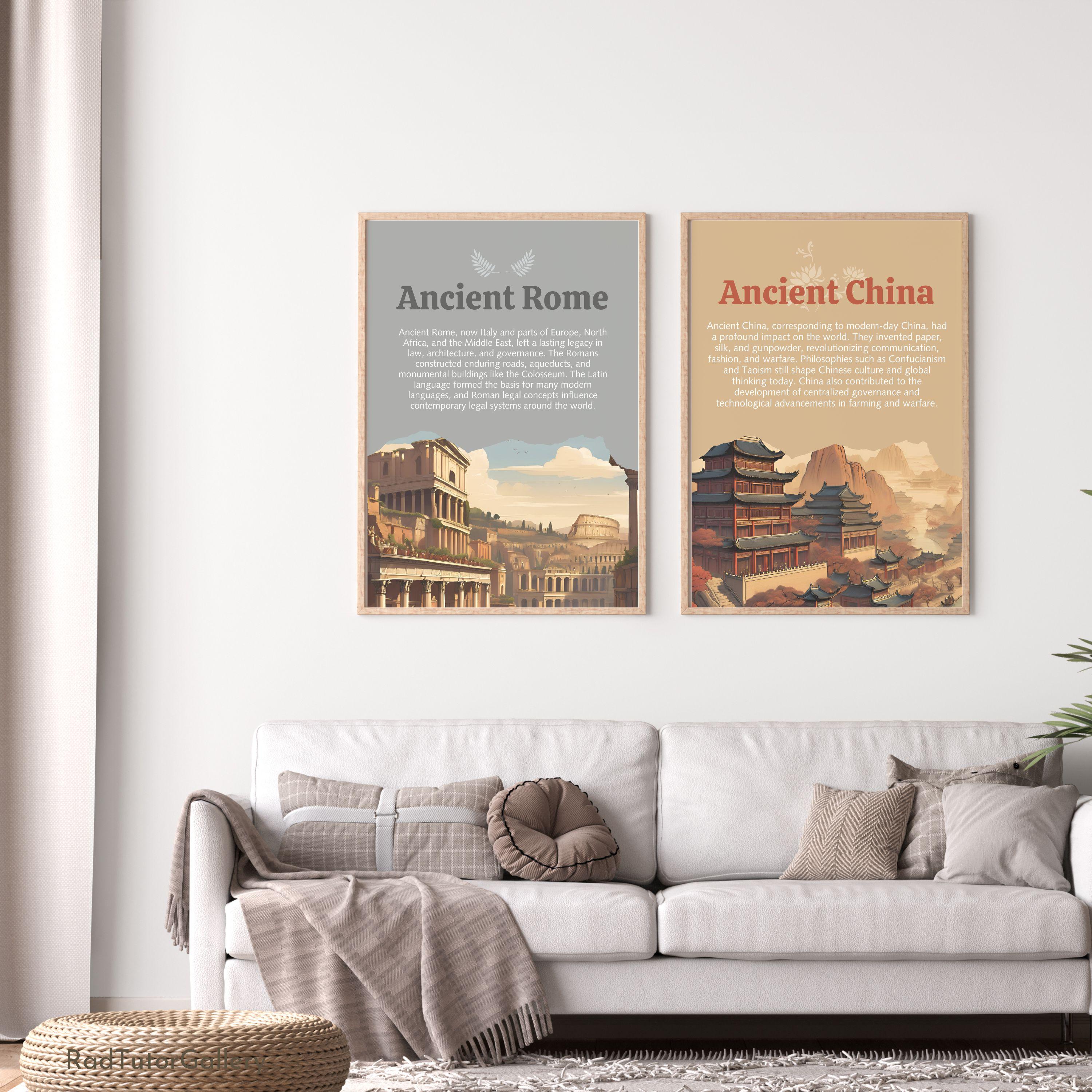 Ancient Civilizations Classroom Posters, Educational History, Social ...