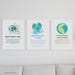Earth Facts Posters, High School Science, Science Classroom Decor ...