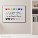 Everyone is Welcome Here Printable Classroom Decor, in This Classroom ...