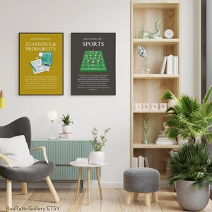 Math in Real Life Posters, Math Classroom Poster, Mathematics Class ...