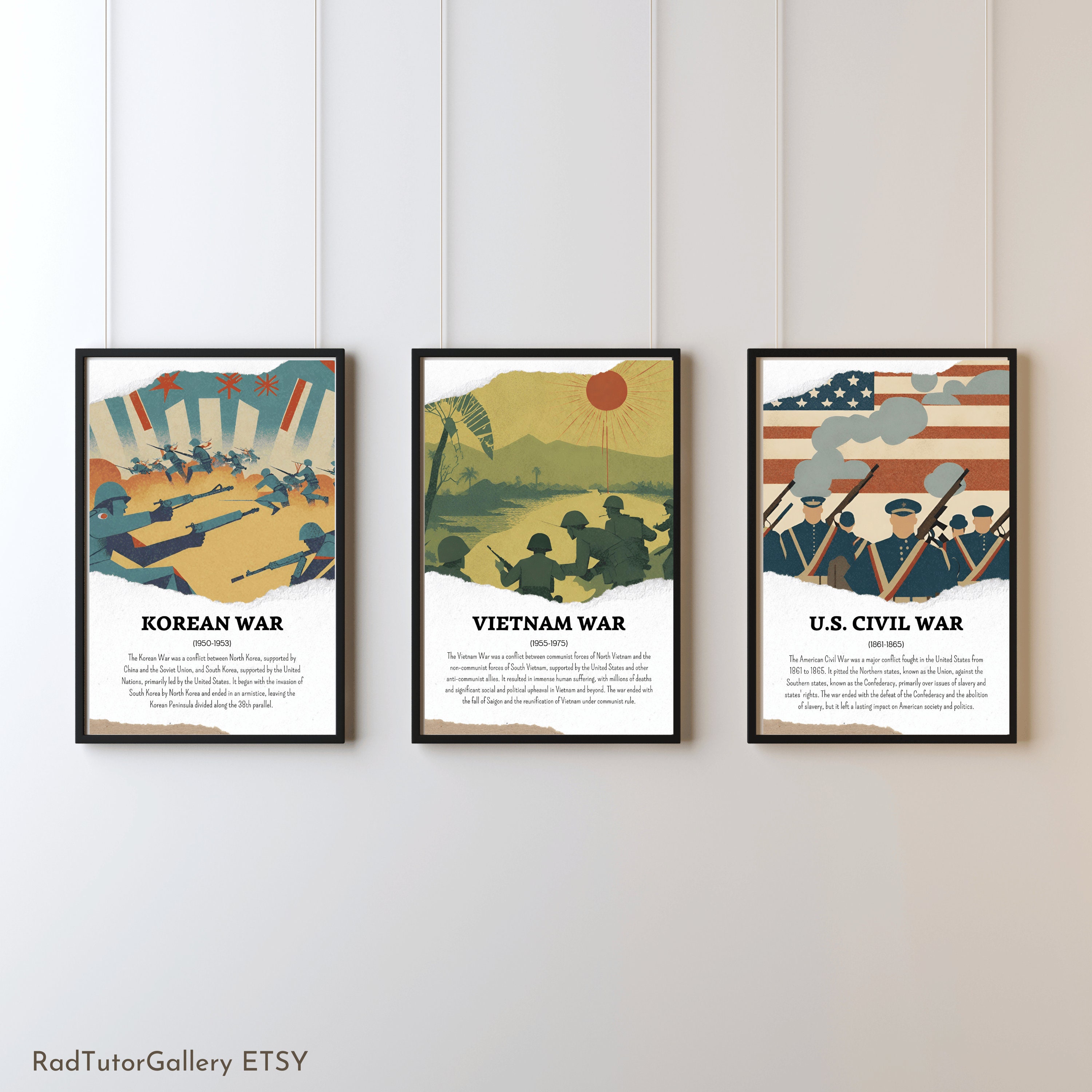 Historical Wars and Battles Posters, History Teacher Posters, History ...
