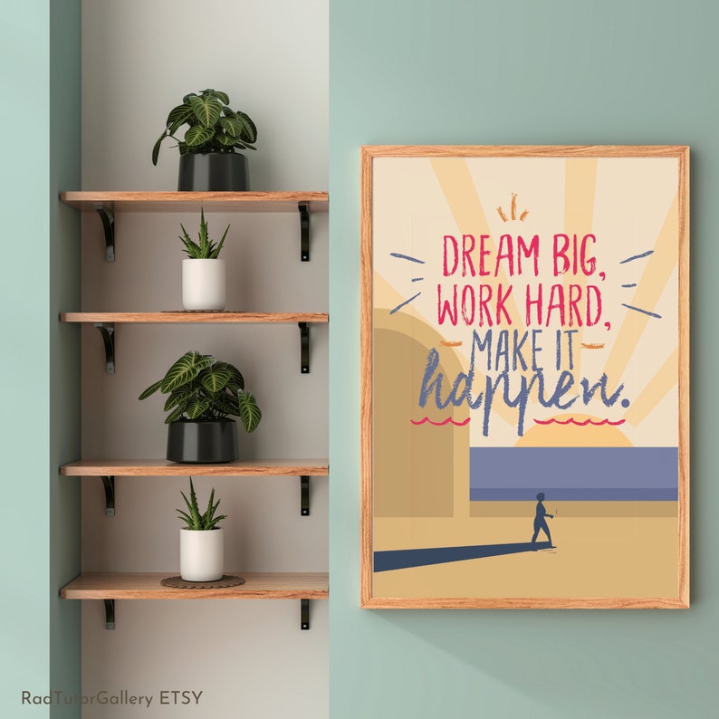 Retro Growth Mindset Classroom Poster Set of 6 Groovy - Etsy