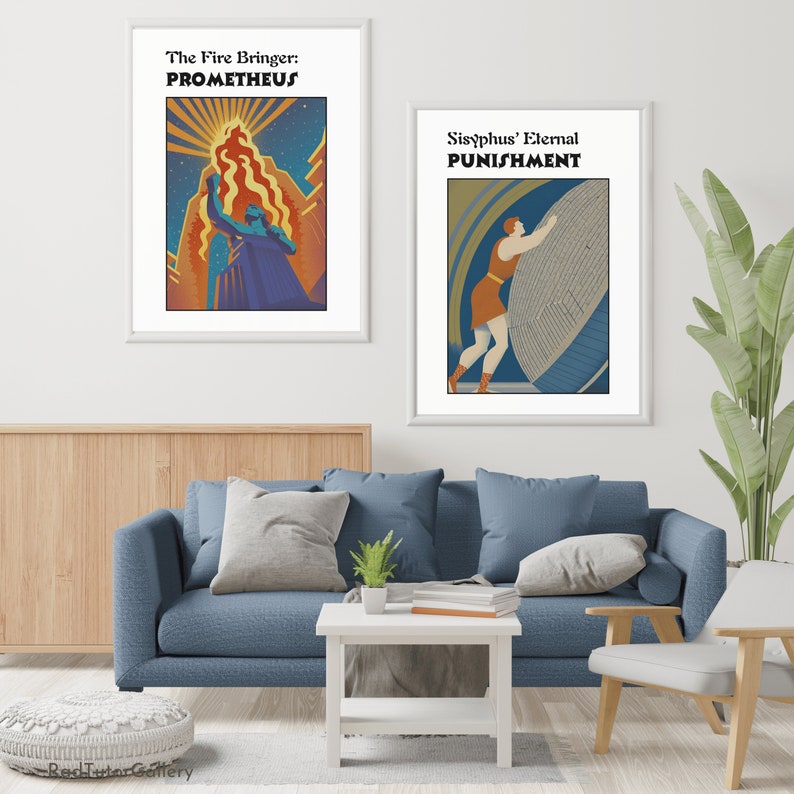 Popular Greek Myths and Legends, Greek Gods Poster, Greek Mythology ...