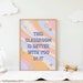 This Classroom is Better With You in It Wall Art, Trendy Classroom ...