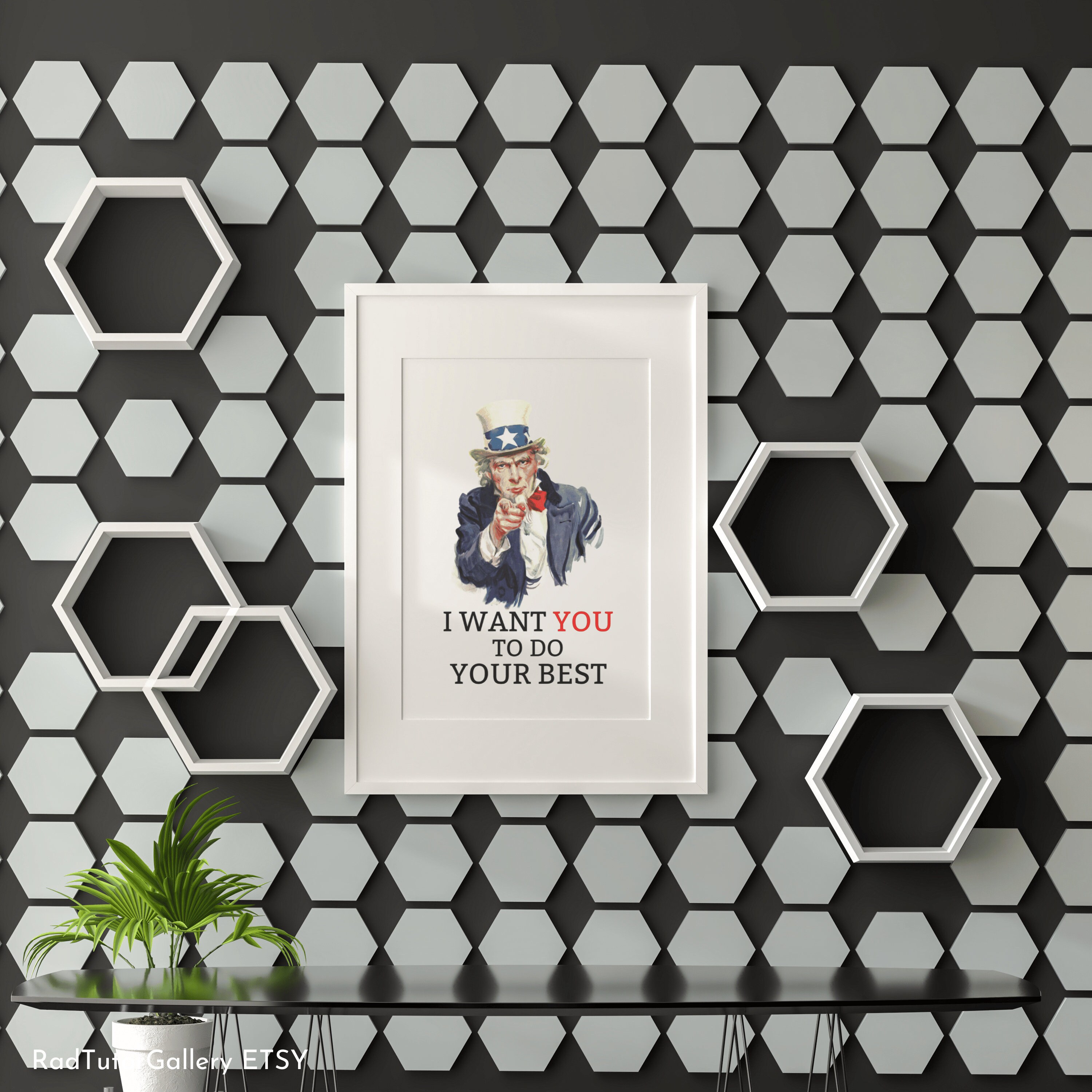Uncle Sam Classroom Posters, History Classroom Theme, Patriotic Gift ...
