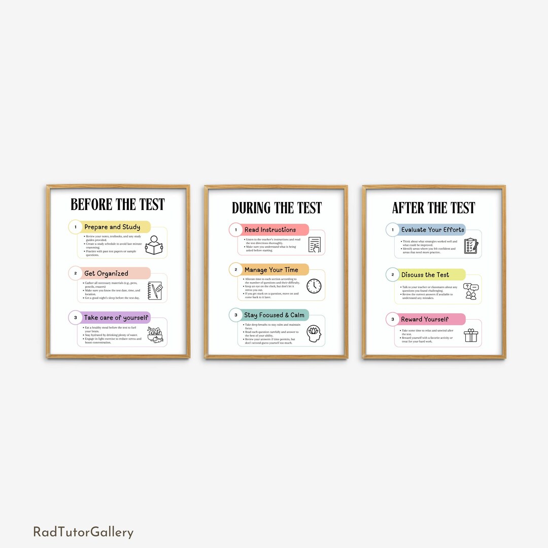 Test Taking Strategies, Test Taking Tips, Strategies for Students ...