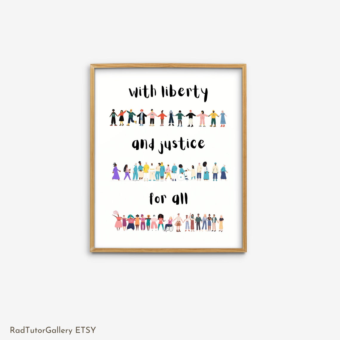 Justice for All Poster Human Rights Poster Social Justice - Etsy