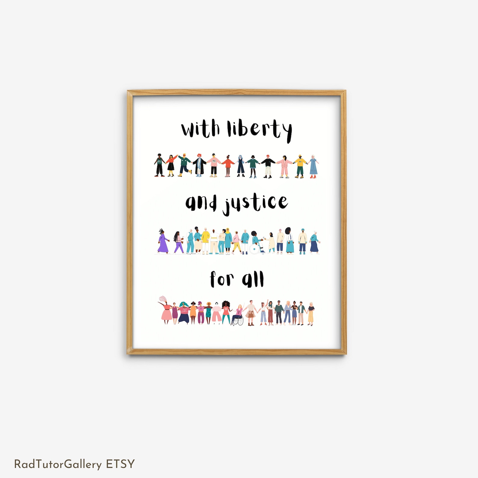 Justice for All Poster Human Rights Poster Social Justice - Etsy