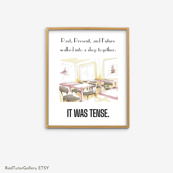 Funny Grammar English Poster English Classroom Decor Grammar - Etsy