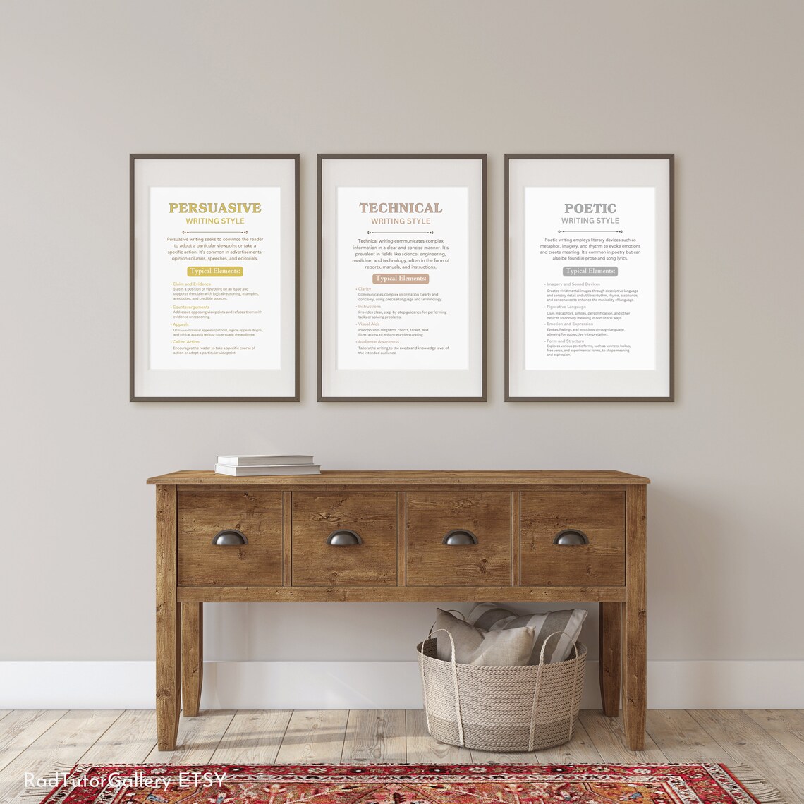 Text Types Posters, Types of Writing Posters, Educational Poster ...