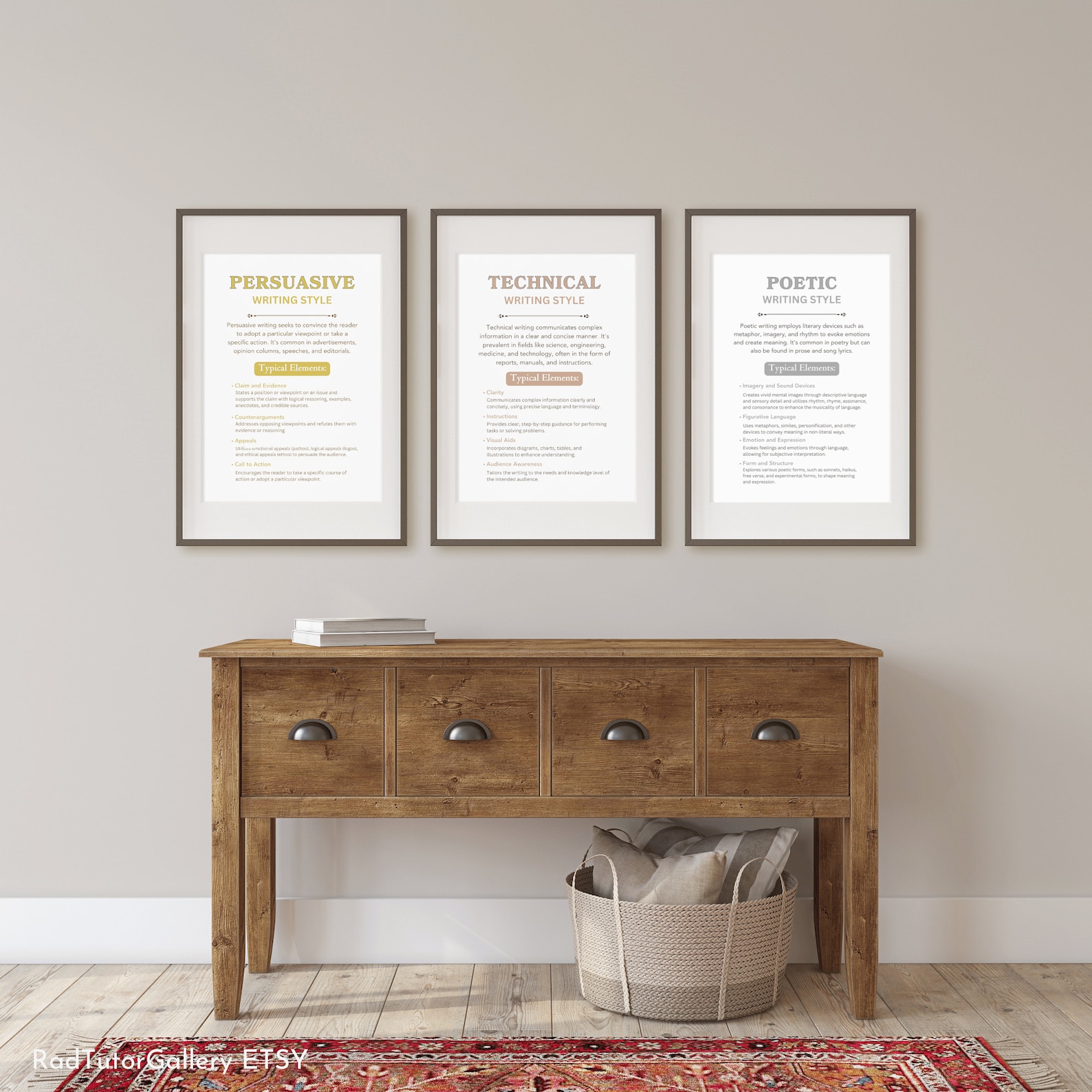 Text Types Posters, Types of Writing Posters, Educational Poster ...