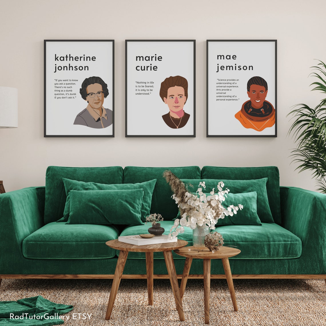 Women in Science Posters, STEM Scientists and Mathematicians Posters ...