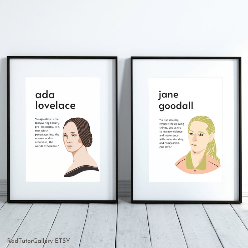 Women in Science Posters, STEM Scientists and Mathematicians Posters ...
