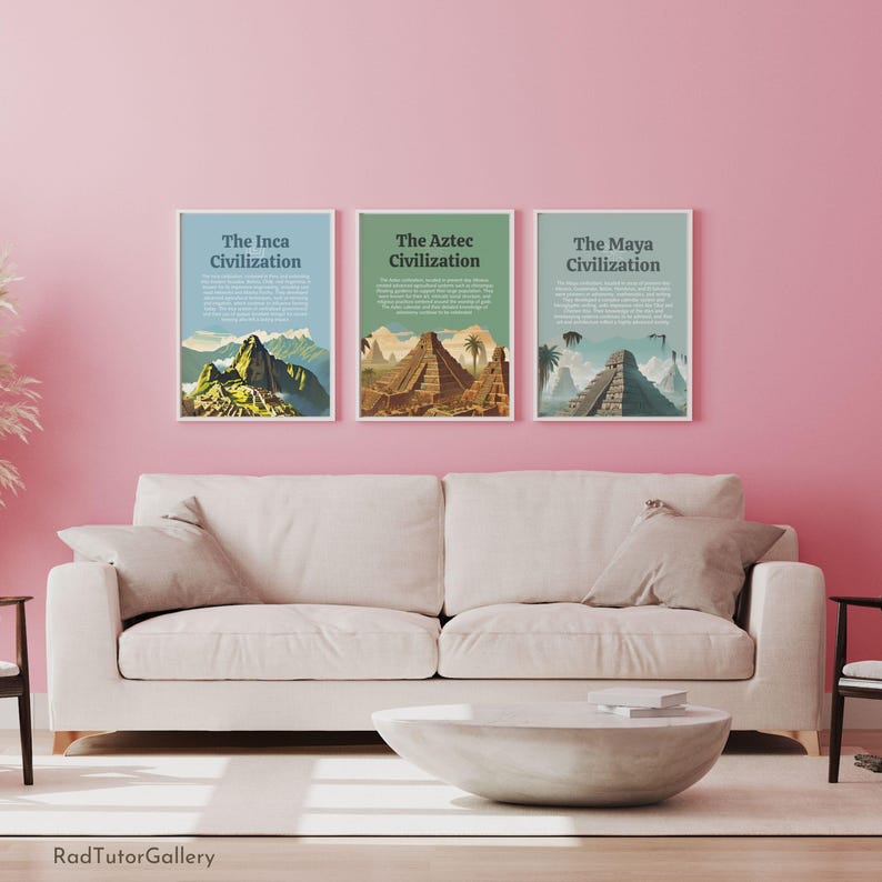 Ancient Civilizations Classroom Posters, Educational History, Social ...