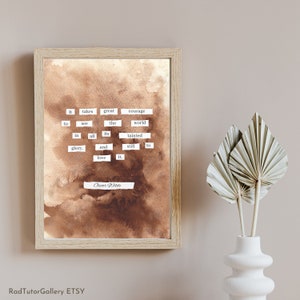 Oscar Wilde Quote Wall Art, Dark Academia Decor, Bookworm Gifts ...