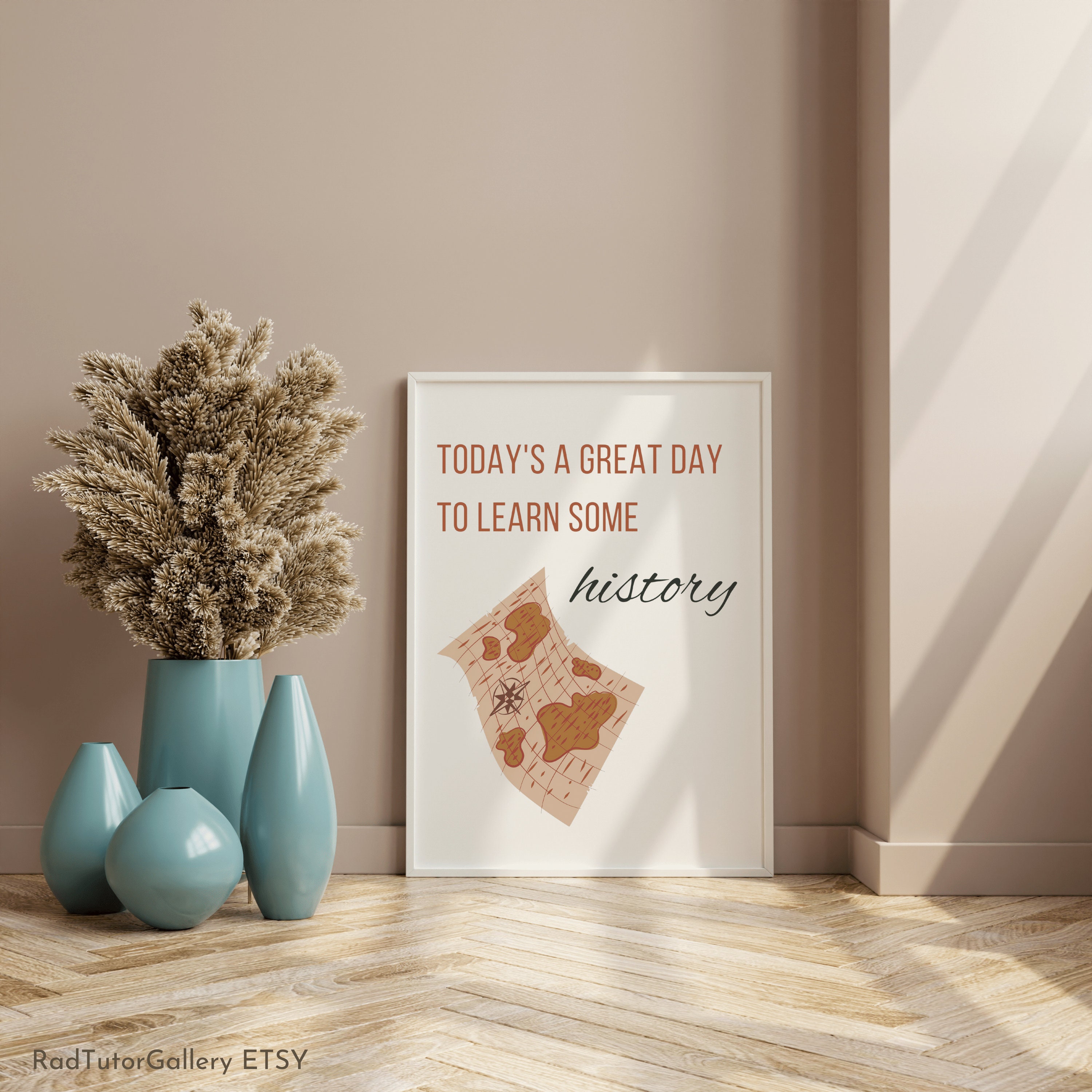 History Quote Printable, History Classroom Decor, History Educational ...