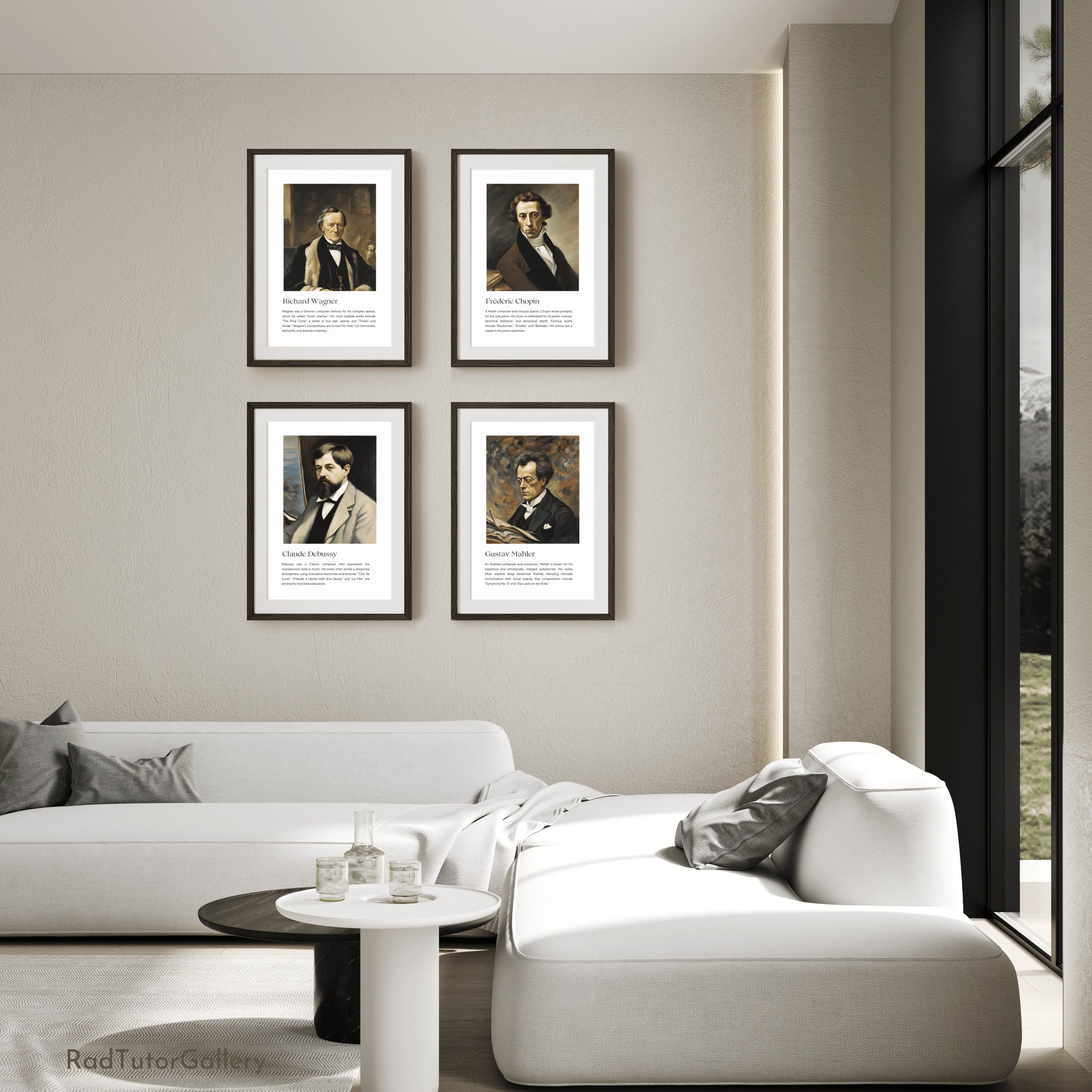 Famous Composers Set of 12, Music Classroom Posters, Music Bulletin ...