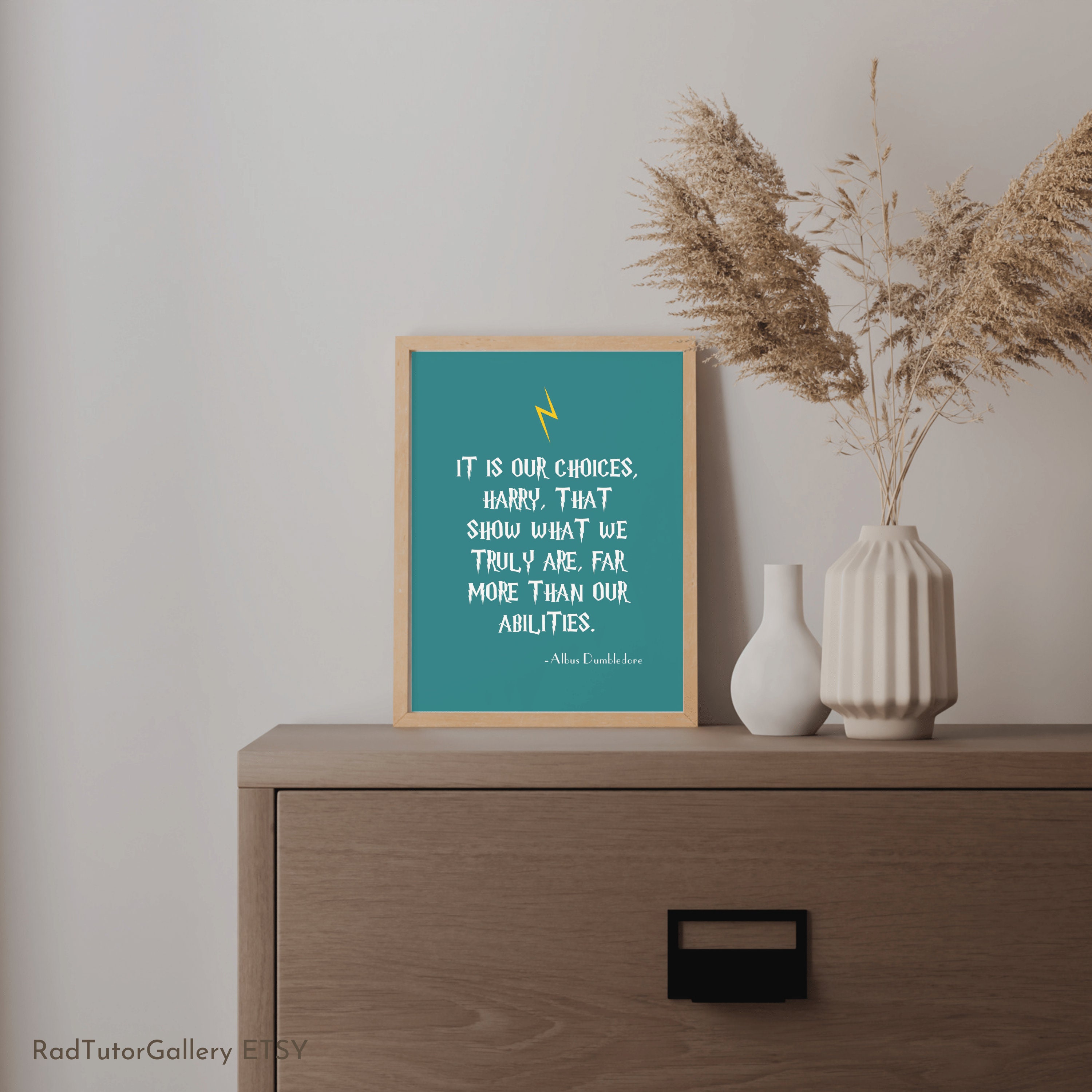 Albus Dumbledore Inspirational Quote, Printable Poster, Classroom Decor ...