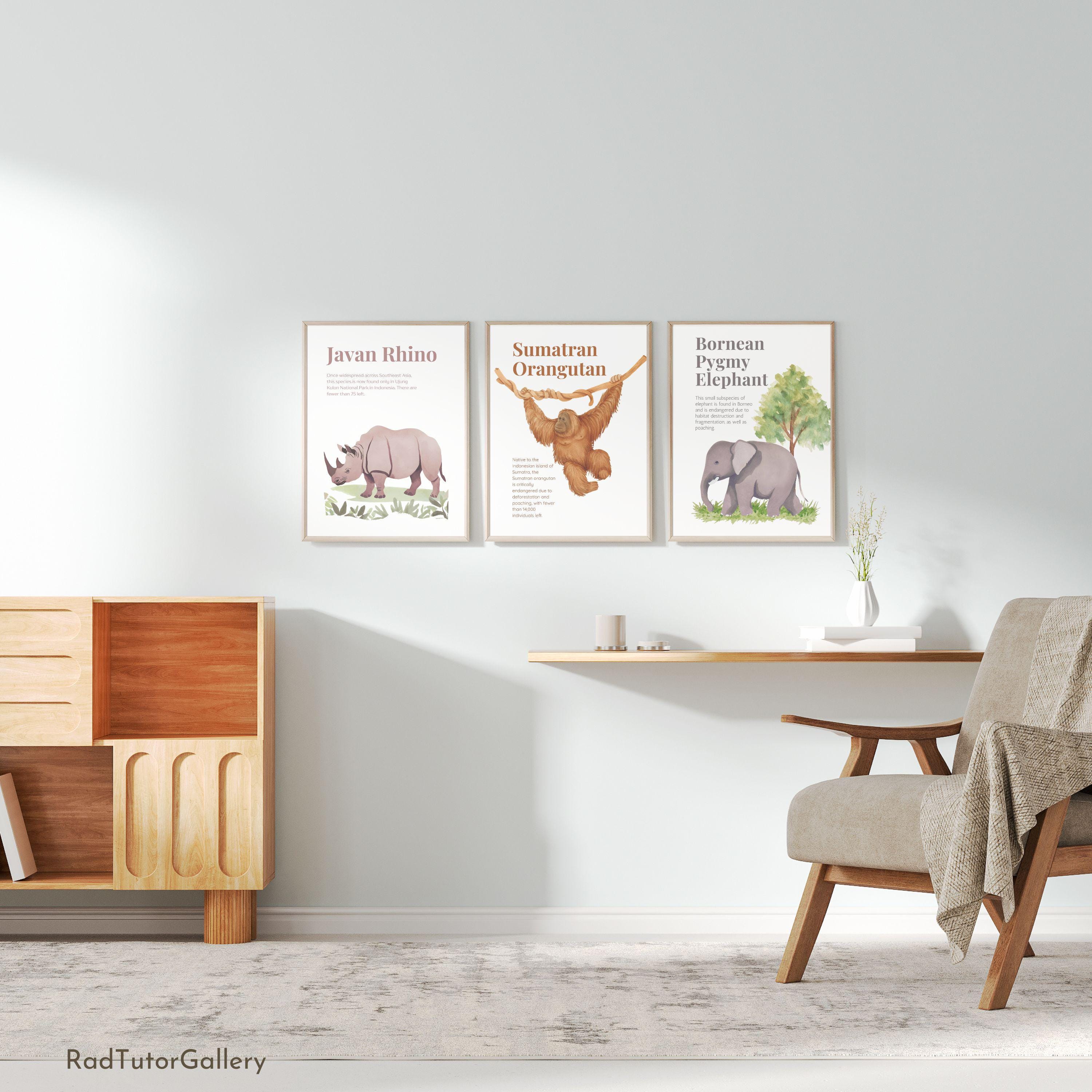 Endangered Species Posters, Animals Ecology Posters, High School ...