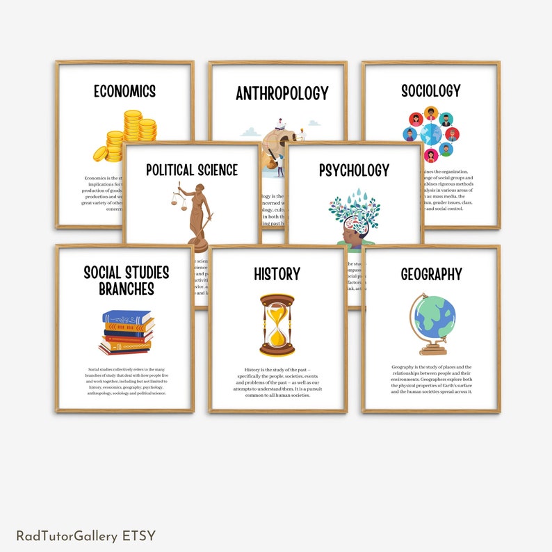 Social Studies Branches, History Classroom, History Class Posters ...