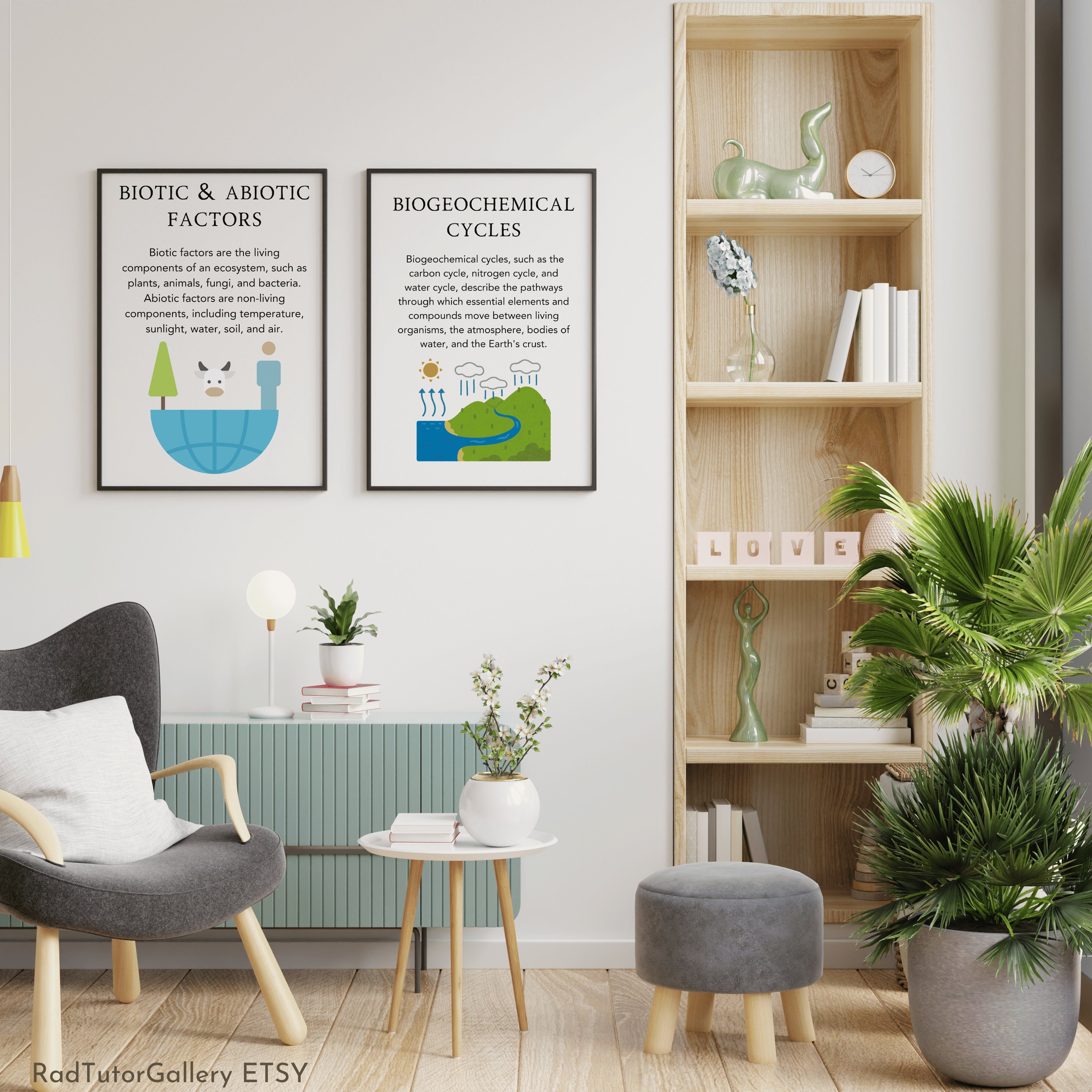 Ecological Concepts Posters, High School Science, Science Classroom ...