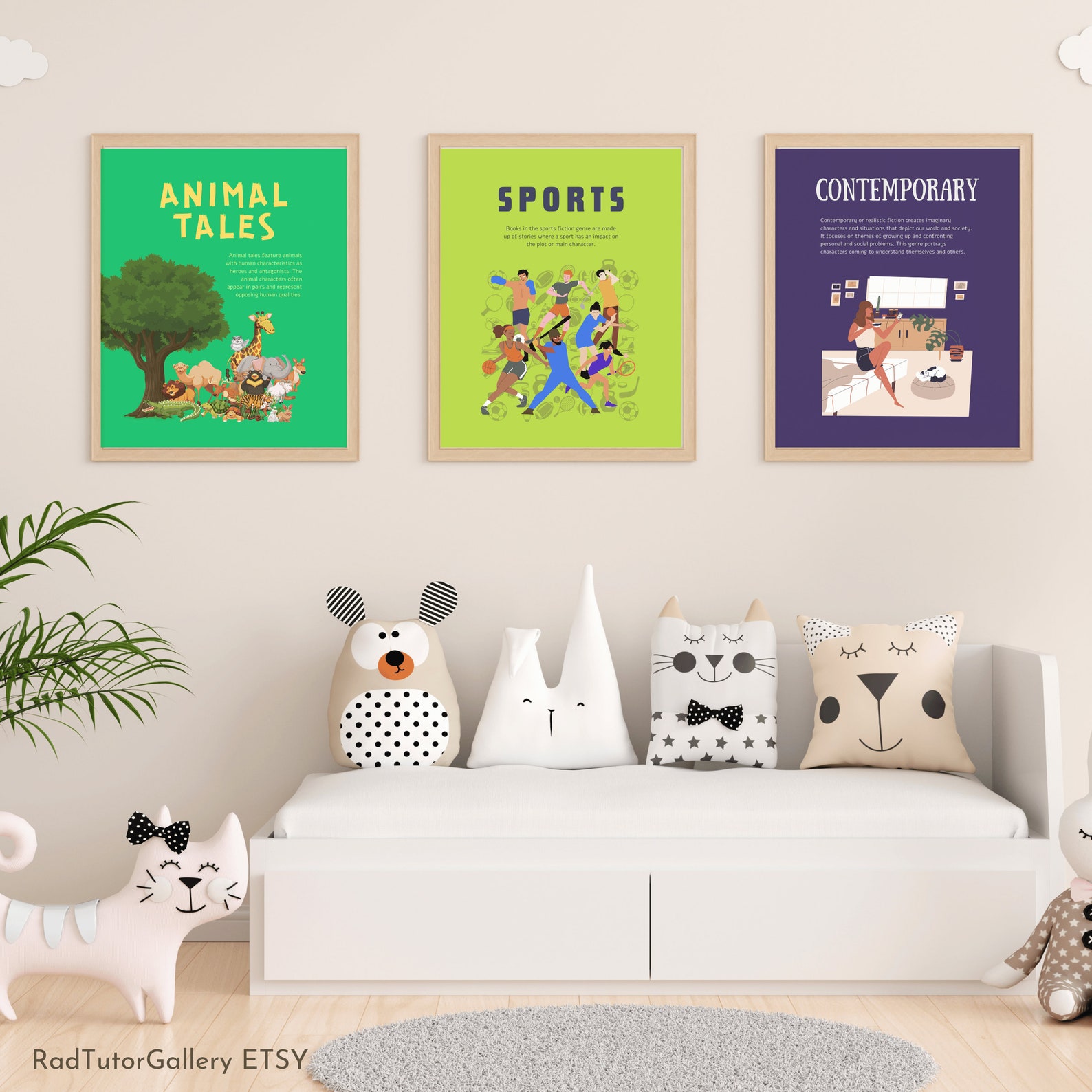 Literary Genre Posters Set of 19, Fiction Genres, Novel Genres Poster ...